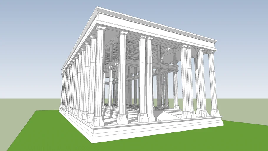 Temple - Ancient Greek architecture | 3D Warehouse