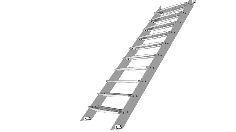 Steel Ladder | 3D Warehouse