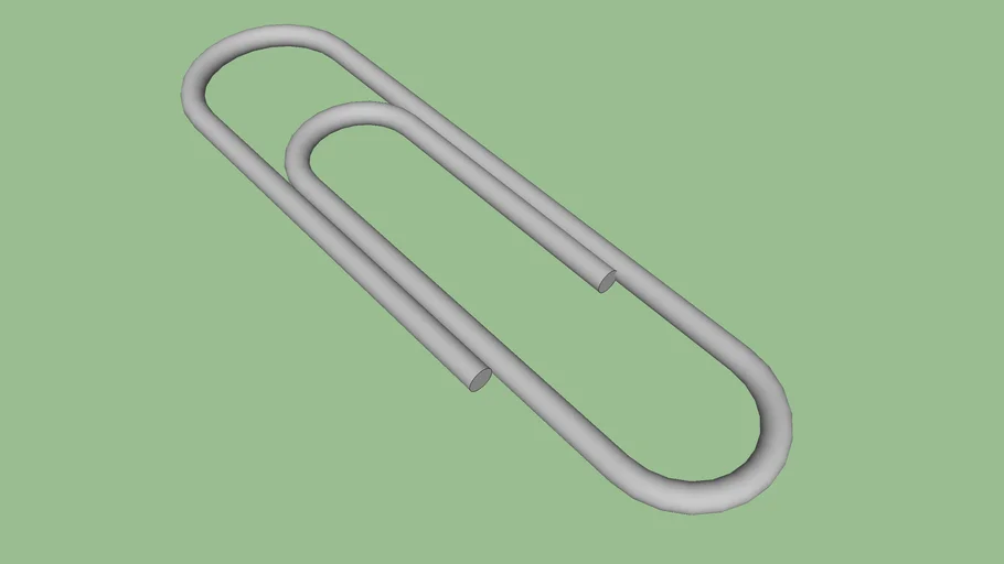 Paper Clip | 3D Warehouse