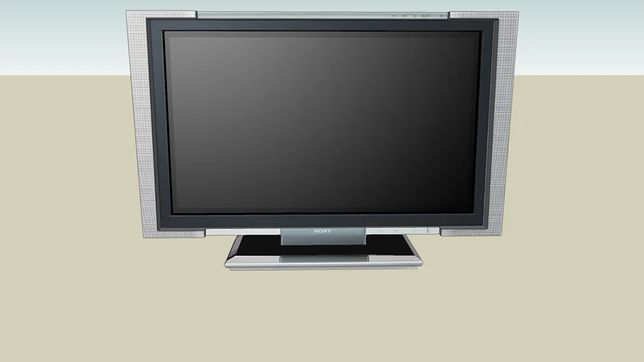 Sony Plasma | 3D Warehouse