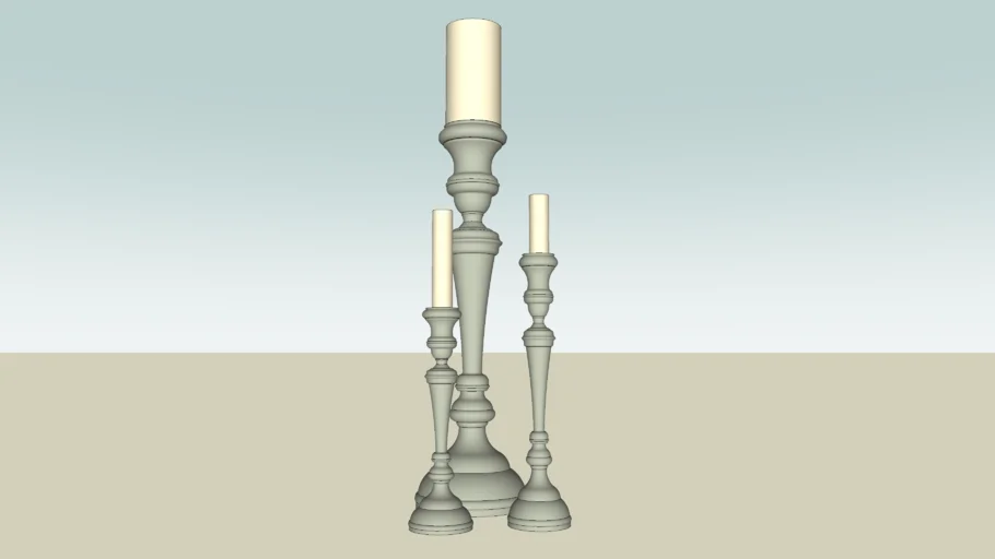 candlestick | 3D Warehouse