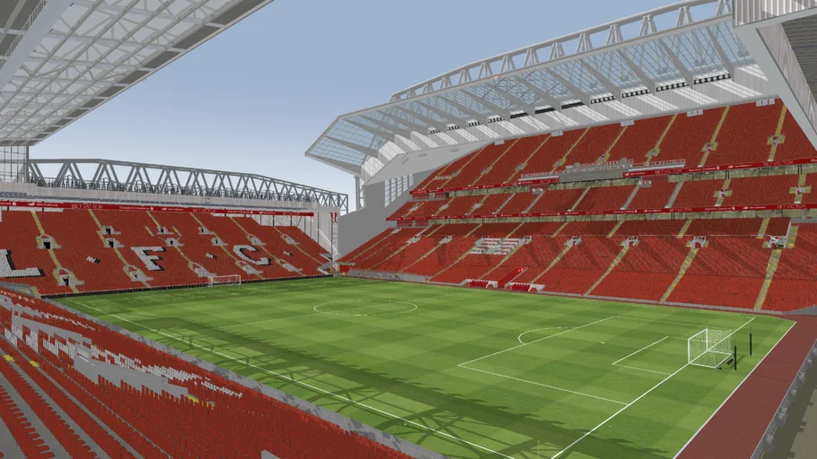 Anfield Stadium. New Main Stand. | 3D Warehouse