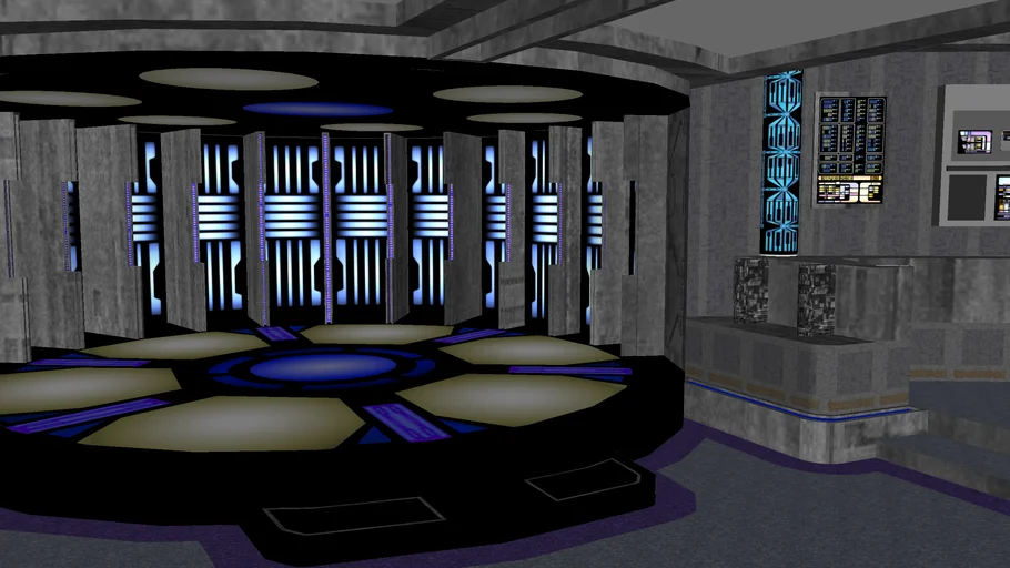 Akira Class Transporter Room | 3D Warehouse