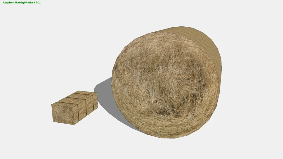 Hay bales (SP-Ready) | 3D Warehouse