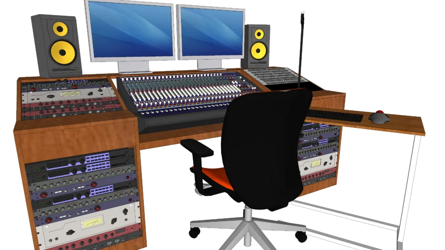 Studio Workstation | 3D Warehouse