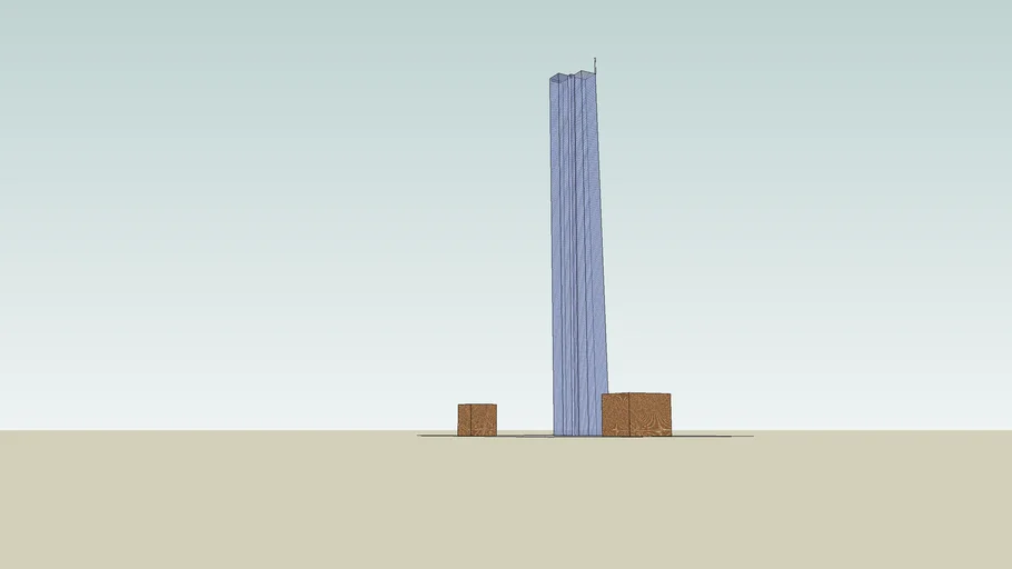 Twin towers | 3D Warehouse