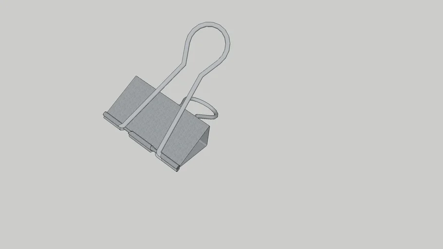 Book Binder Clip | 3D Warehouse