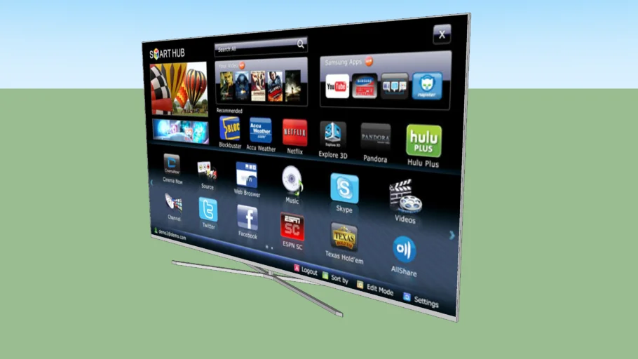 smart TV | 3D Warehouse