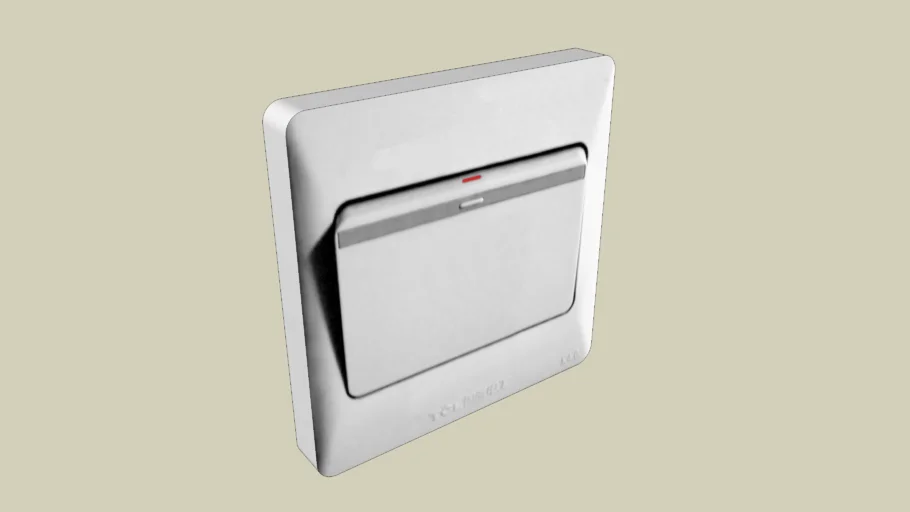 China Single Light Switch | 3D Warehouse