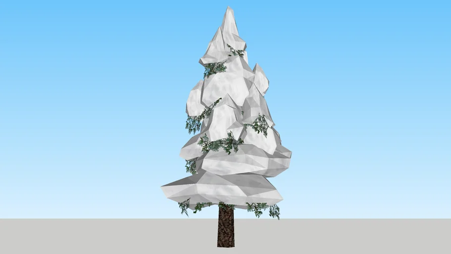 Snow Tree | 3D Warehouse