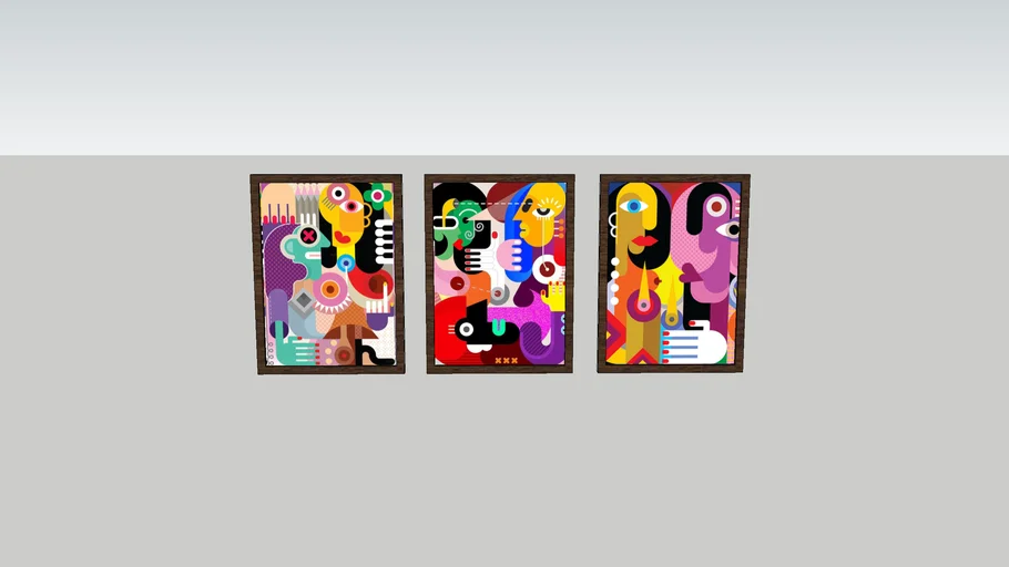 graphic painting | 3D Warehouse