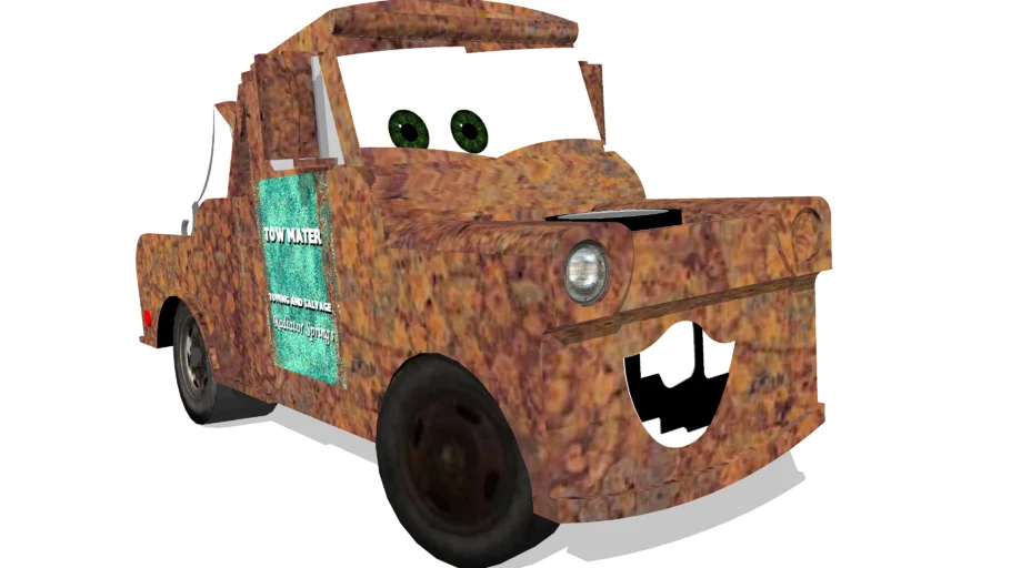 Mater from Cars | 3D Warehouse