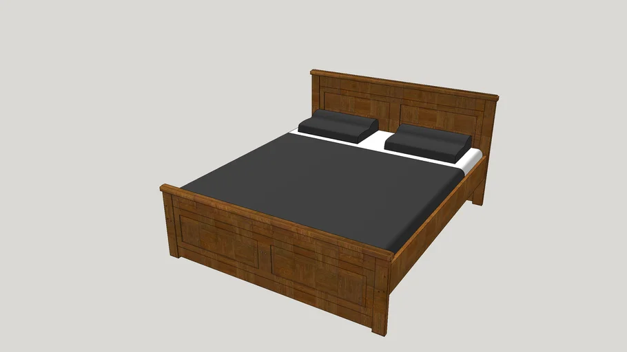 double bed | 3D Warehouse