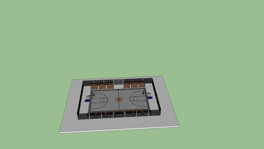 basketball field | 3D Warehouse