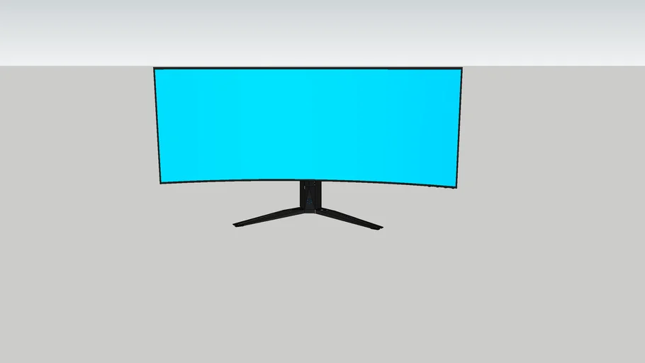 CURVED MONITOR | 3D Warehouse