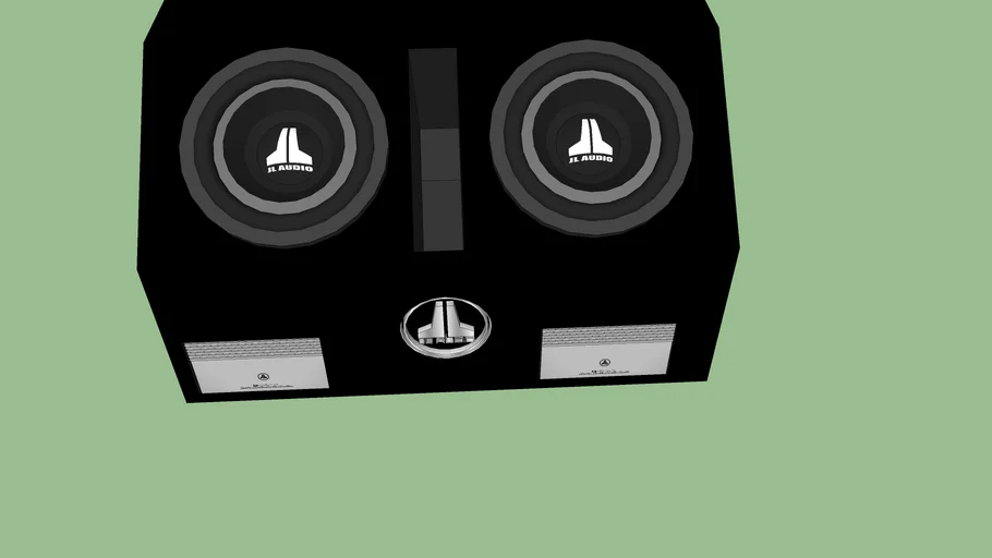 jl audio box | 3D Warehouse