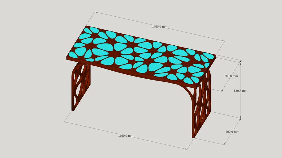 Table (voronoi) | 3D Warehouse