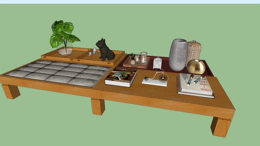 MESA DE CENTRO - MESA ROSÁ - DESIGNER MARIA CANDIDA - INTERNI - CENTER ...