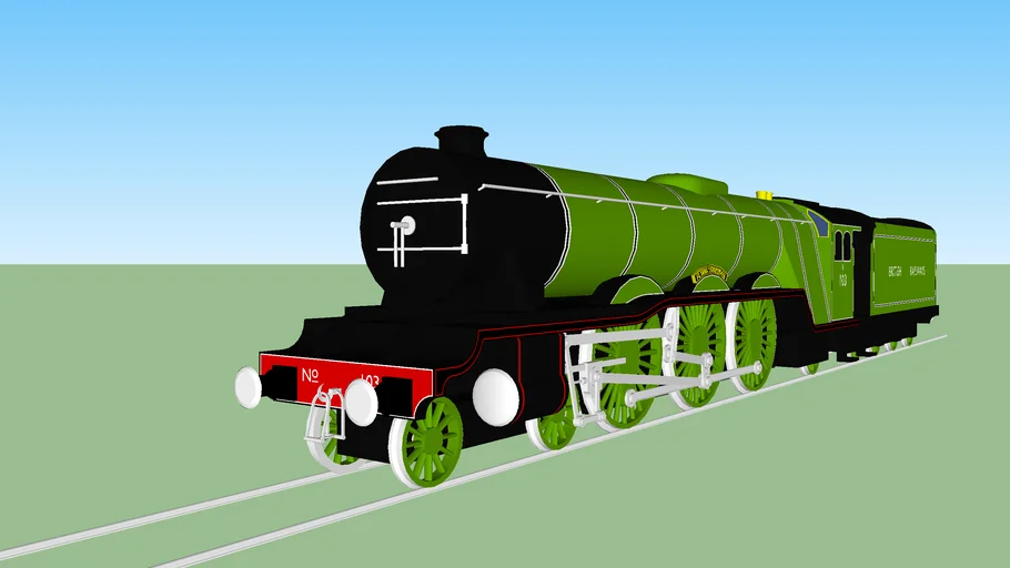 British Railways No. E103 ''Flying Scotsman'' (1948) | 3D Warehouse