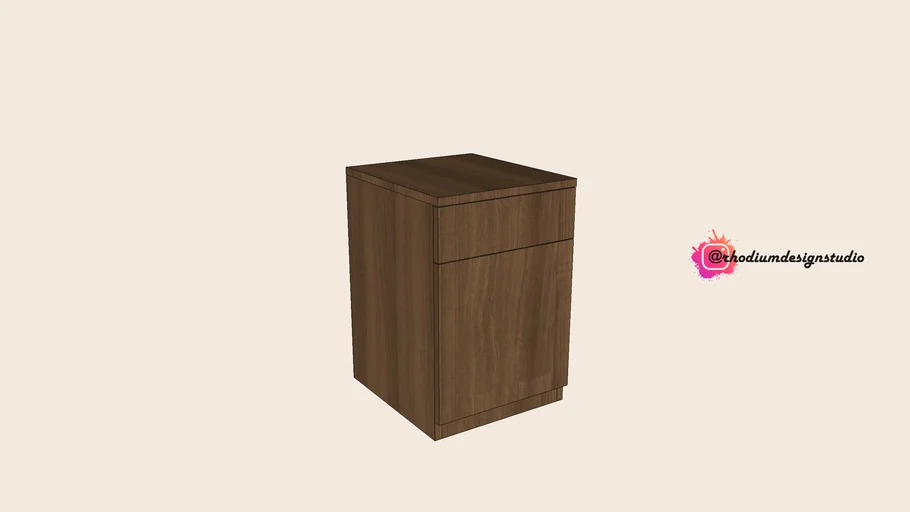Office Furniture Side Table | 3D Warehouse