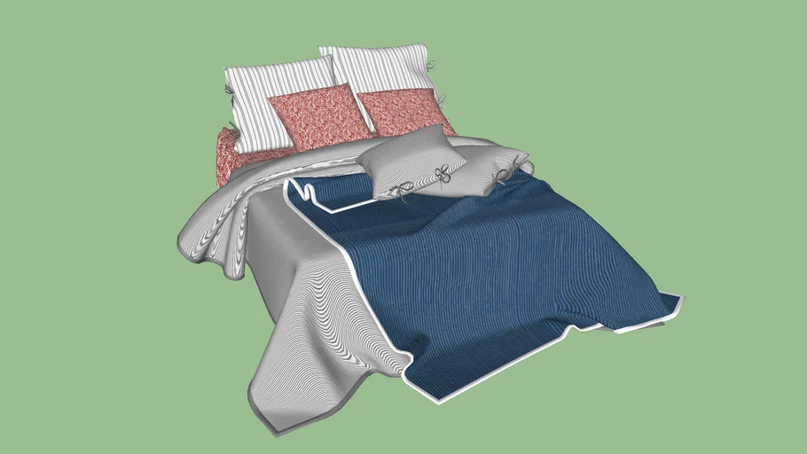 bed model | 3D Warehouse