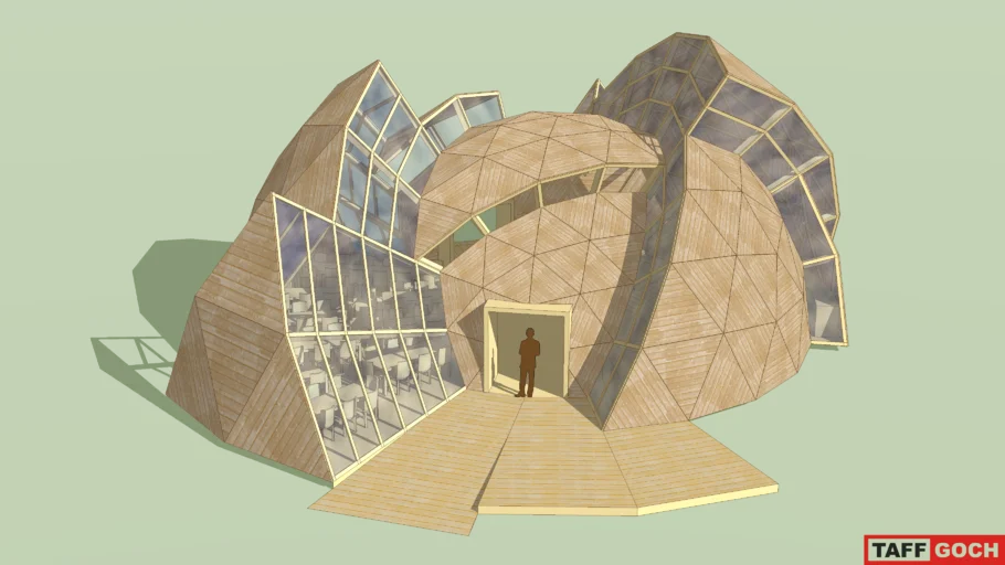 Geodesic Dome • 'Deconstructed' | 3D Warehouse