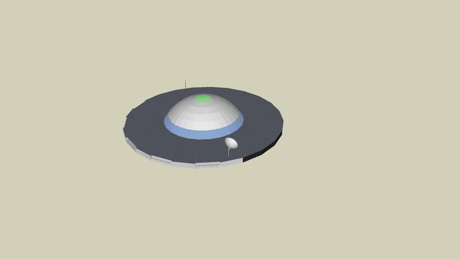 Strange Flying Saucer | 3D Warehouse