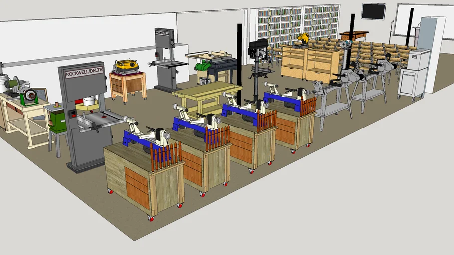 DWC Layout - Current | 3D Warehouse