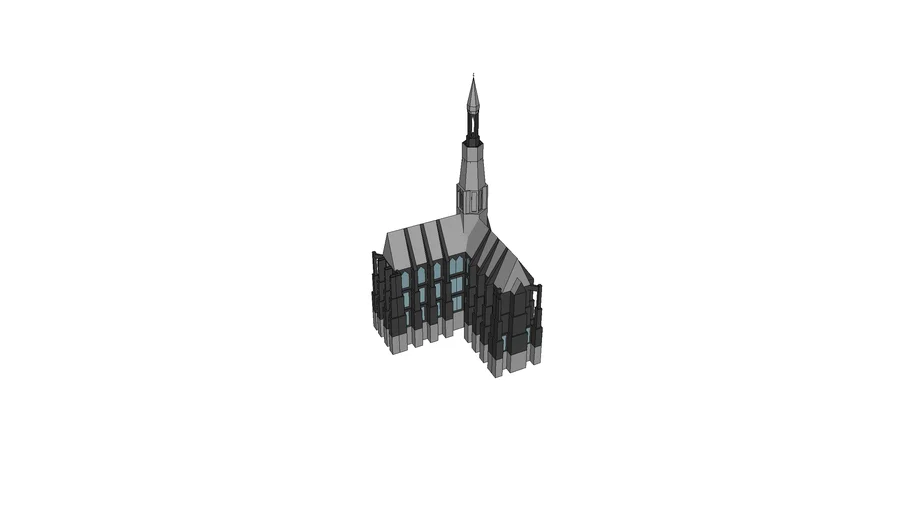 st. Desmet cathedral | 3D Warehouse