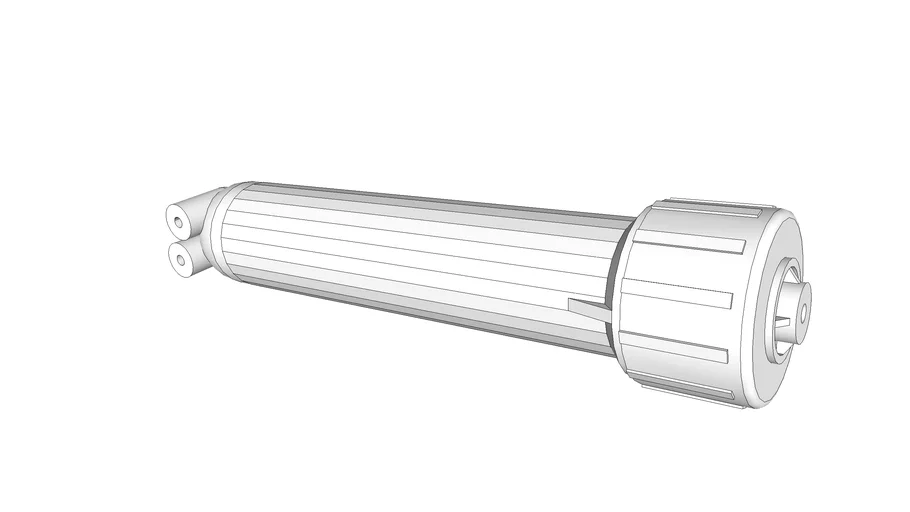RO Membrane Housing | 3D Warehouse