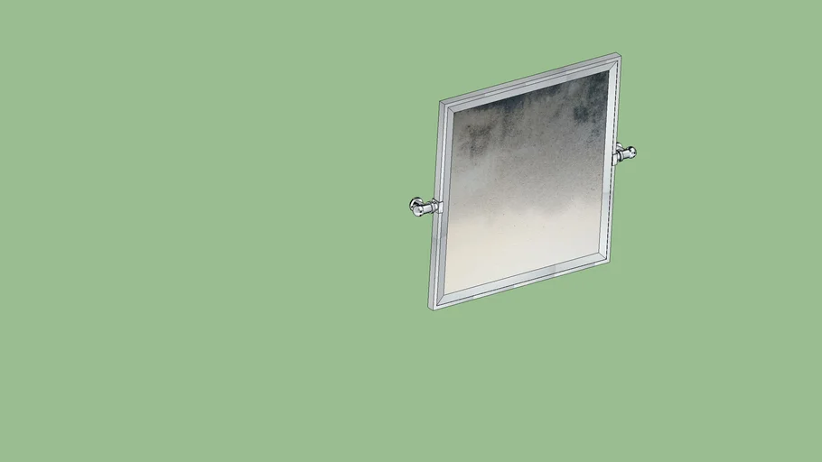 Rectangular Tilt Mirror | 3D Warehouse