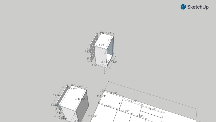 4-Drawer Chest Plan | 3D Warehouse