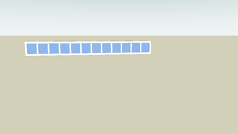 Garage Transom Window | 3D Warehouse