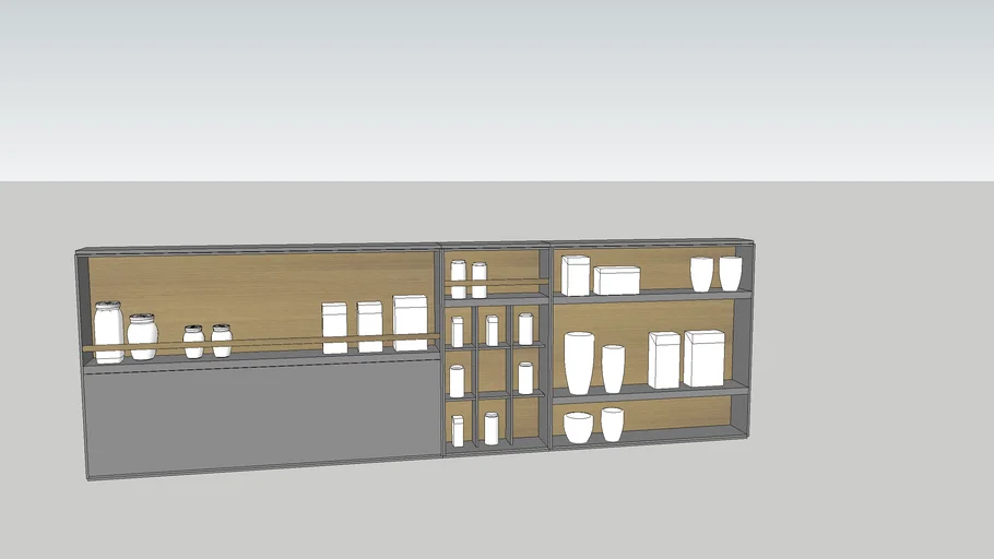 Poliform Shaker Tipo 10-12-4 | 3D Warehouse