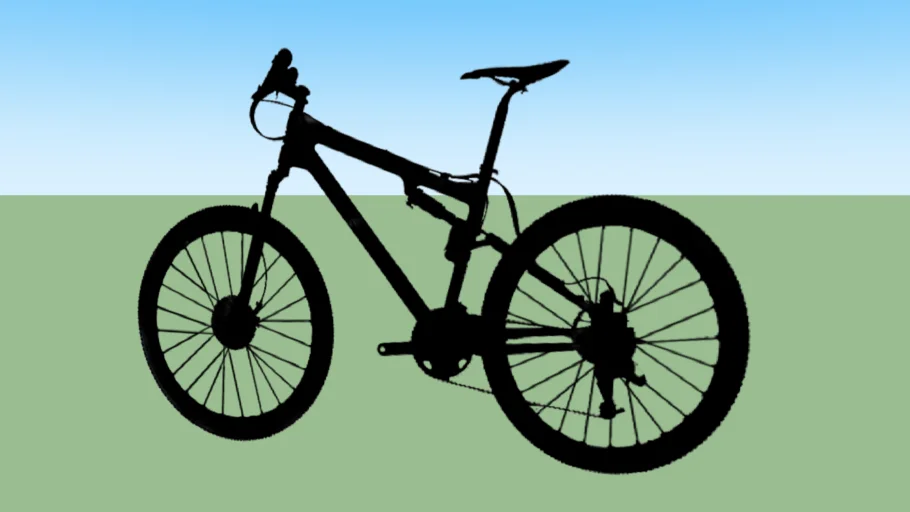 2D bicycle | 3D Warehouse