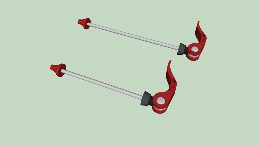 mtb quick releases | 3D Warehouse