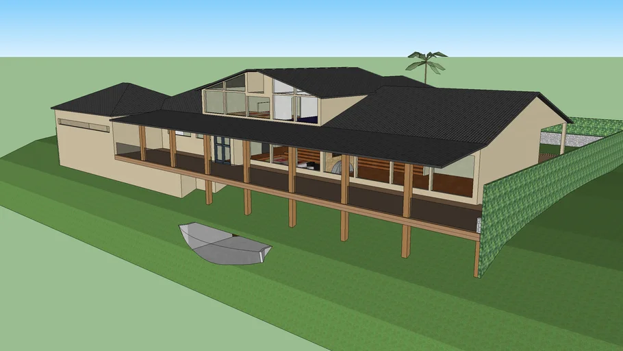 Hillside Mansion | 3D Warehouse