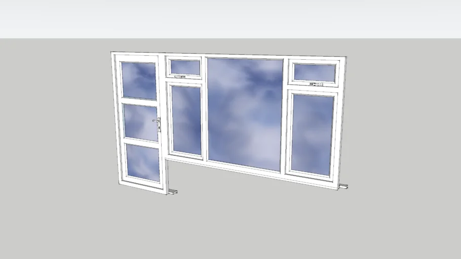 Window and french door | 3D Warehouse