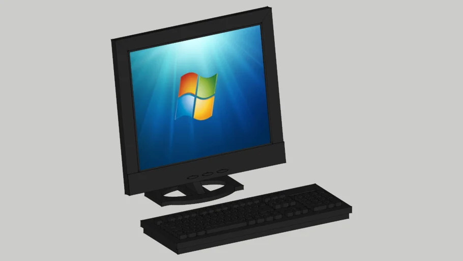 Desktop Computer | 3D Warehouse