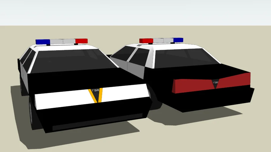 TSR Tuned Google Police Cars | 3D Warehouse