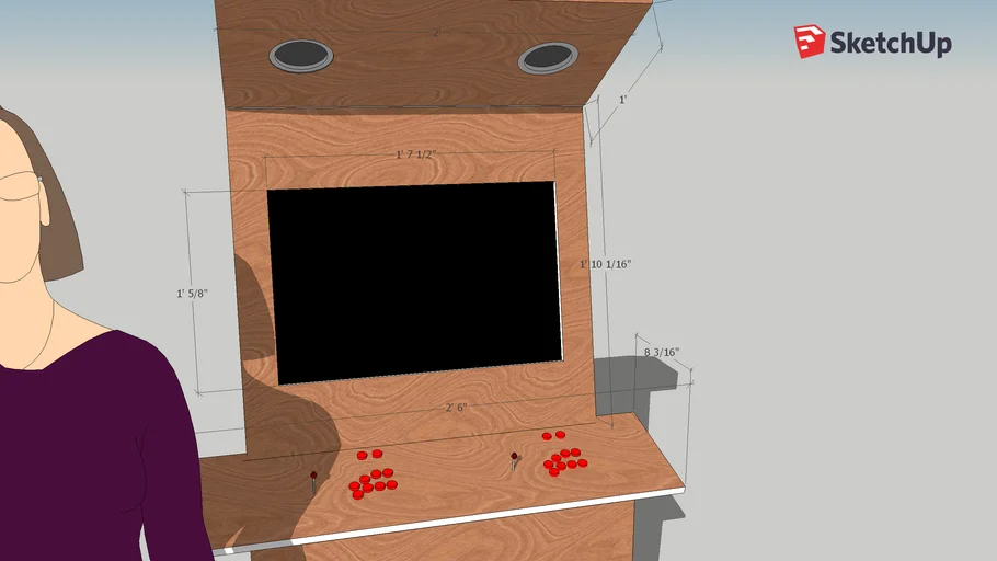 DIY Arcade | 3D Warehouse