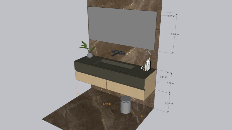 wash area | 3D Warehouse