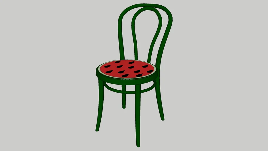 chair watermelon | 3D Warehouse
