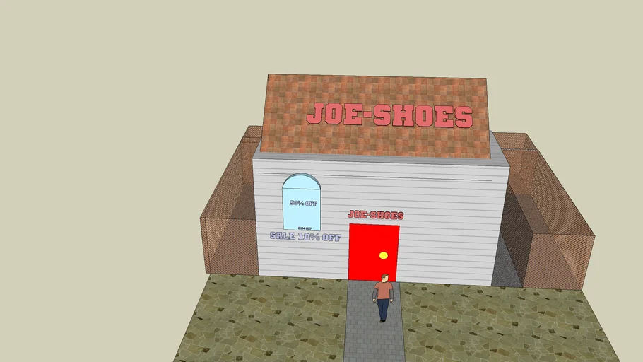 Joes shoes | 3D Warehouse