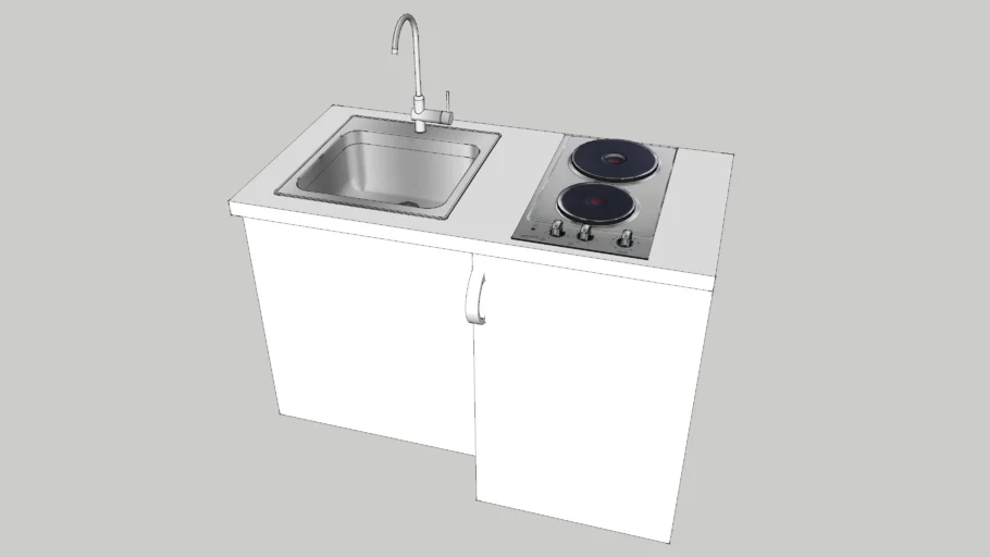 kitchenette cuisine | 3D Warehouse