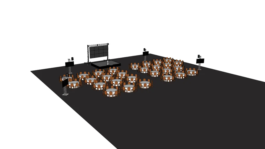 Stage Set for DD | 3D Warehouse