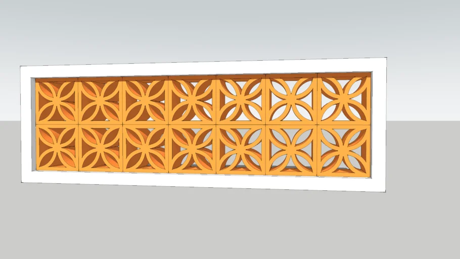 Louver Decor | 3D Warehouse