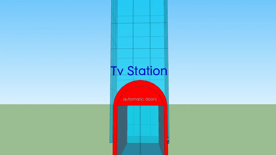 Tv Station station tv | 3D Warehouse