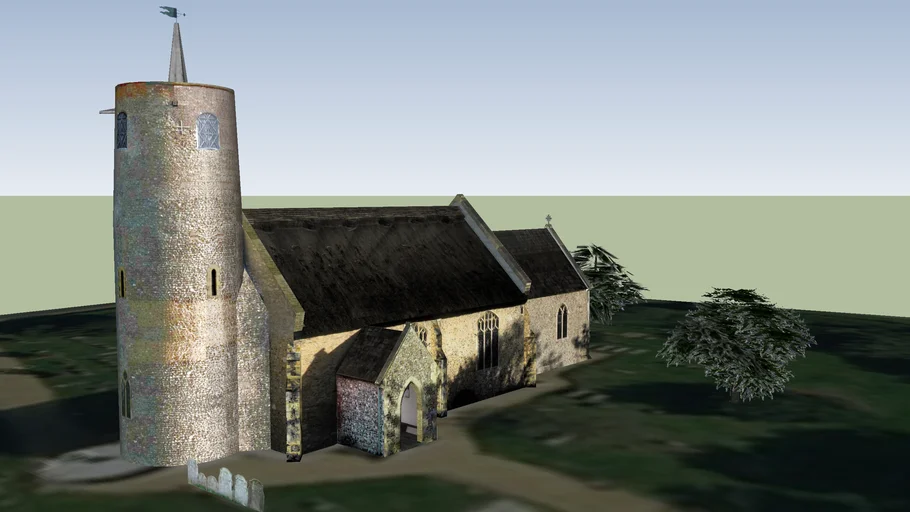 Church of St.Margaret's & St.Remigius, Seething | 3D Warehouse