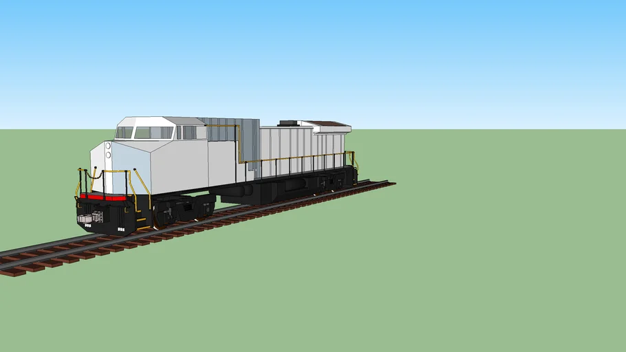 Unpainted Train | 3D Warehouse